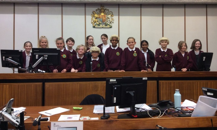 Hawley Primary School - Visit to the Magistrates Court