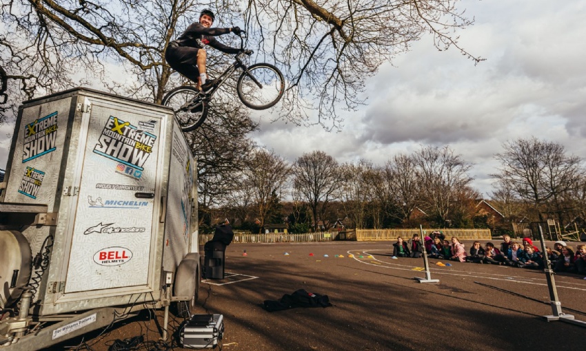 Hawley Primary School - Extreme Bike Show
